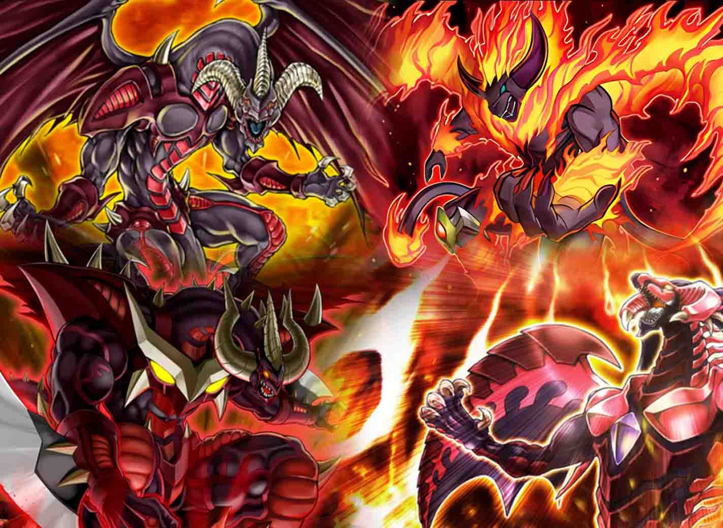 Hot Red Dragon Archfiend King Calamity Yu-Gi-Oh! Card: Hot Red Dragon ...
